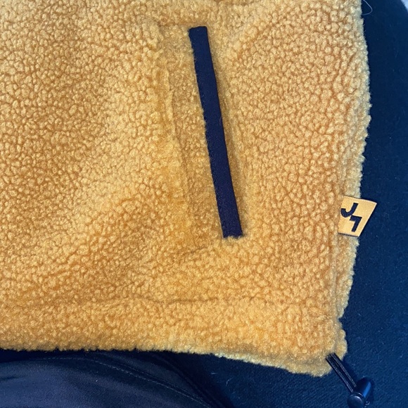 JoyLab | Jackets & Coats | Nwt Joy Lab Harvest Gold Sherpa Quarter Zip ...